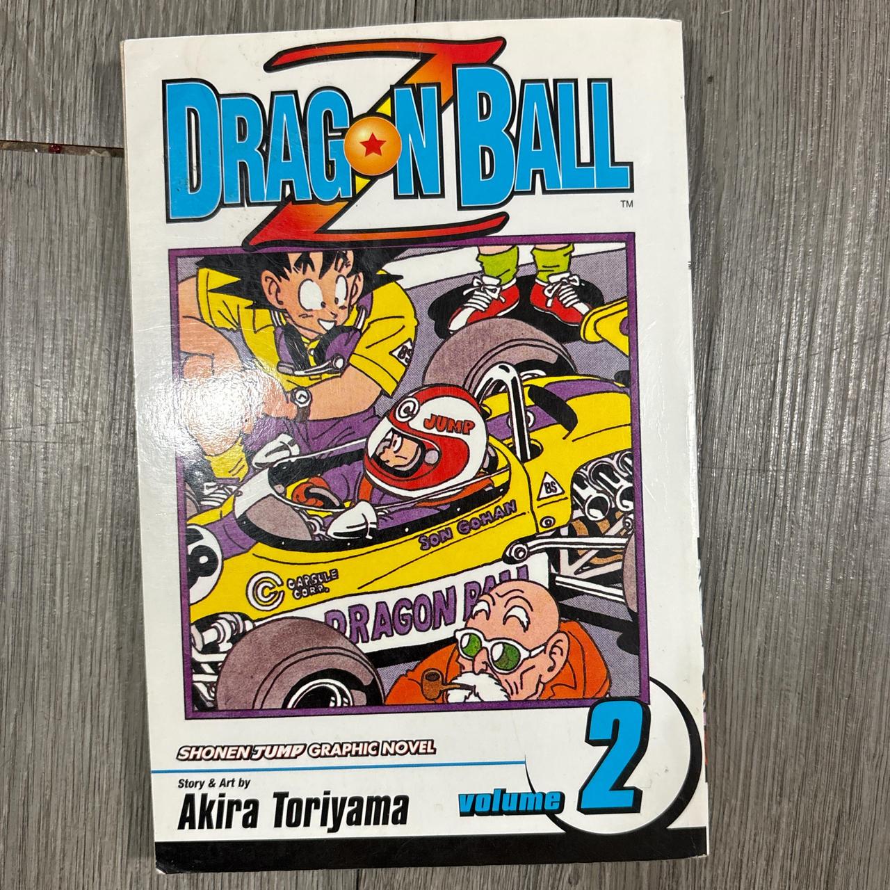 Dragon Ball Z Volume 2 manga book (small damage... - Depop