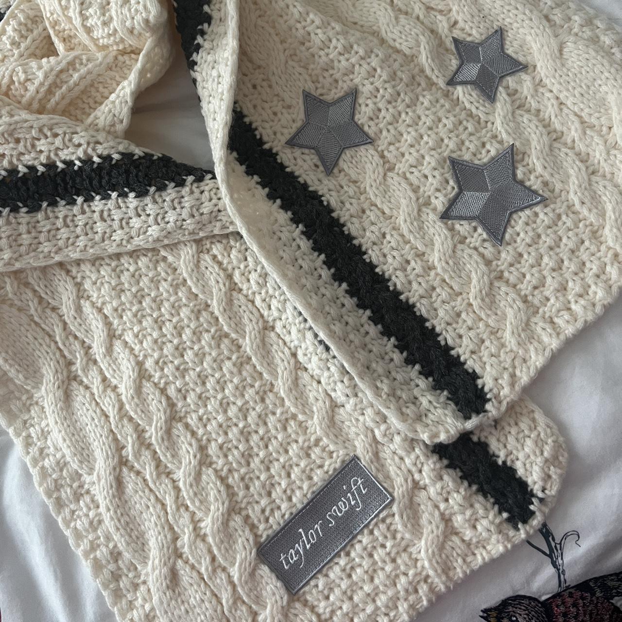 Taylor Swift Folklore Scarf Never worn Official... - Depop