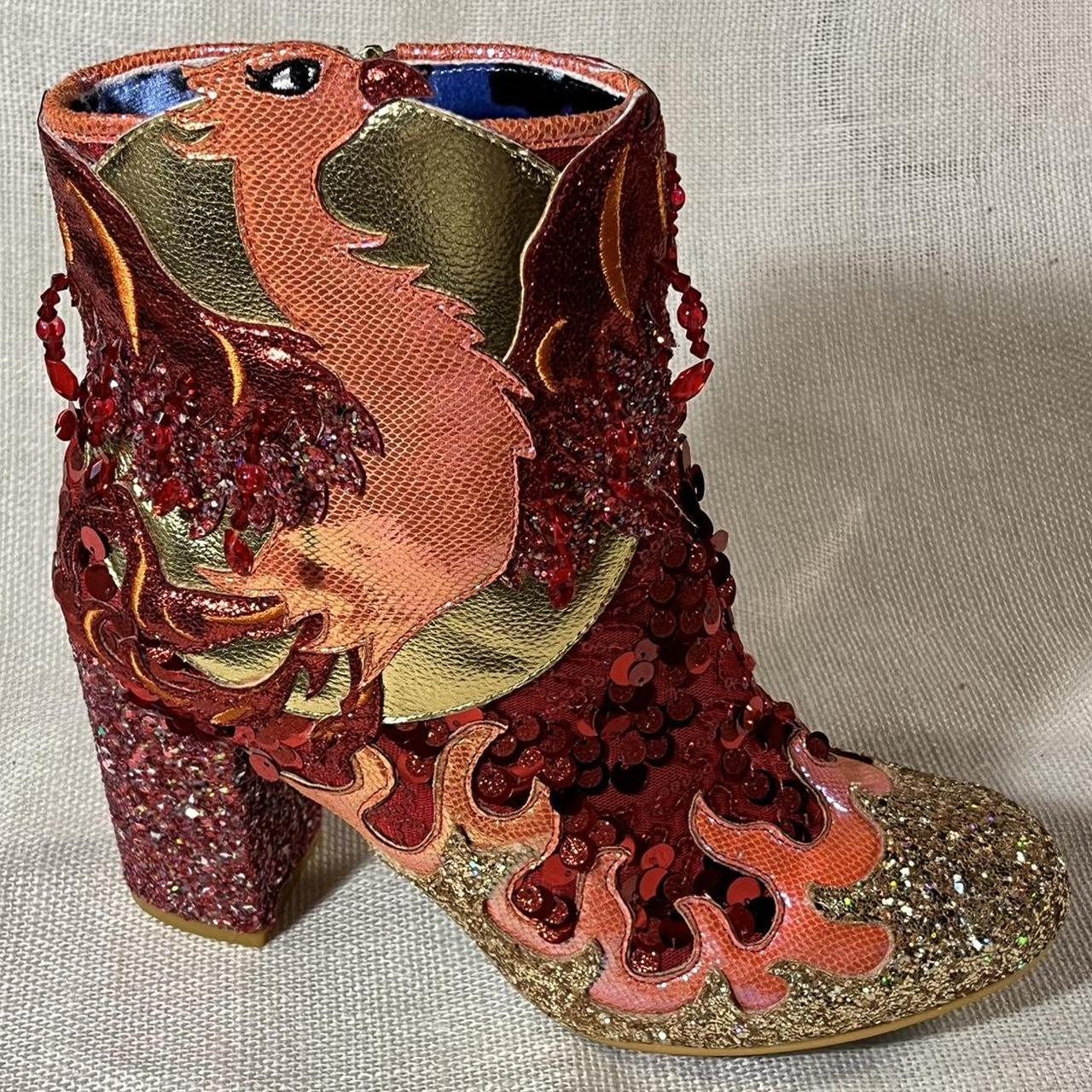 Irregular Choice Arise Phoenix Boots NIB Open to... - Depop