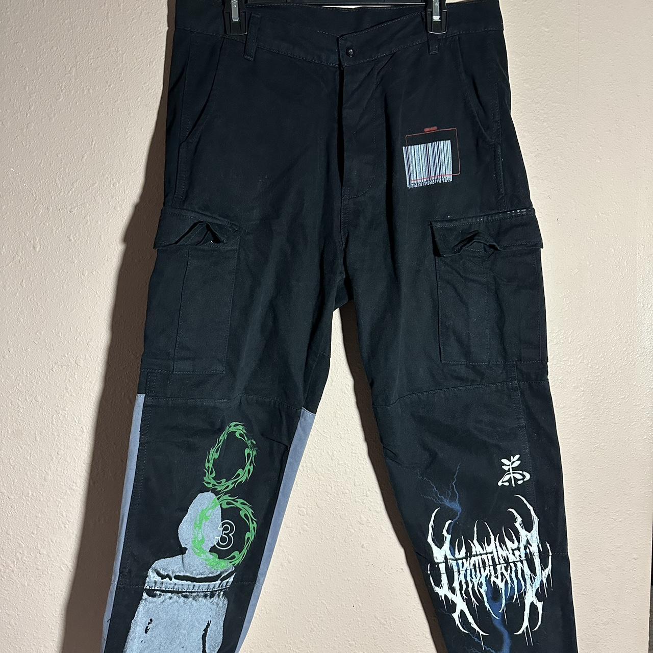 ⋆ Drop Dead Incarcerated Pants - Size Mens XL -... - Depop
