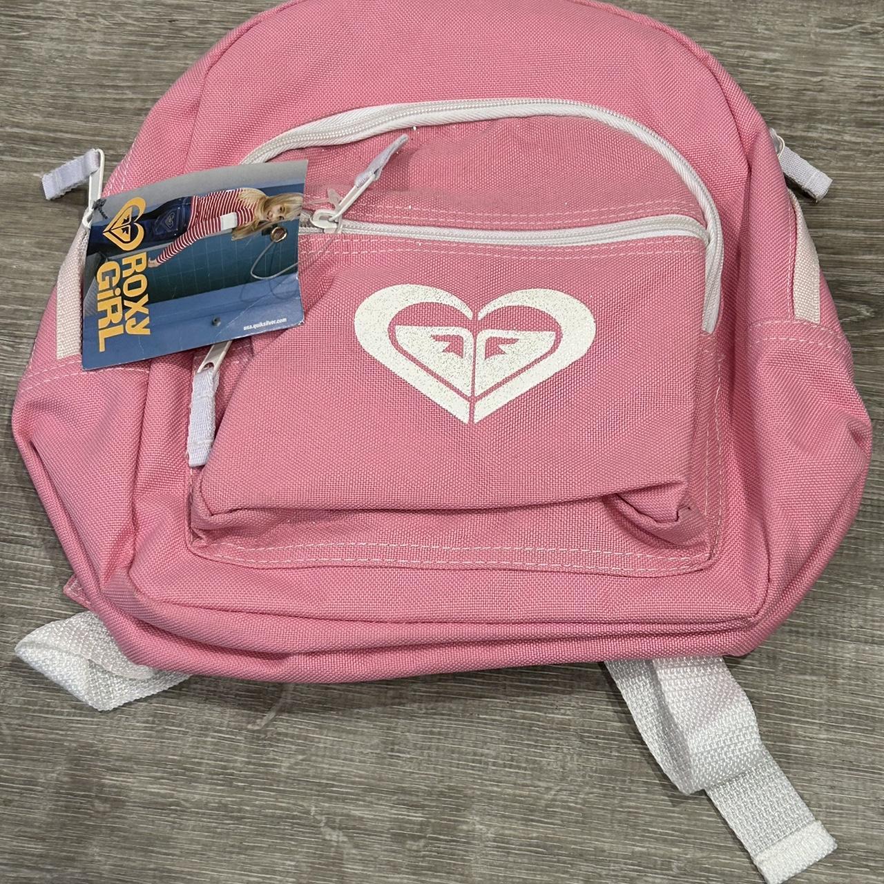 Roxy Girl Pink Mini Small Backpack Vintage Y2K New... | Depop