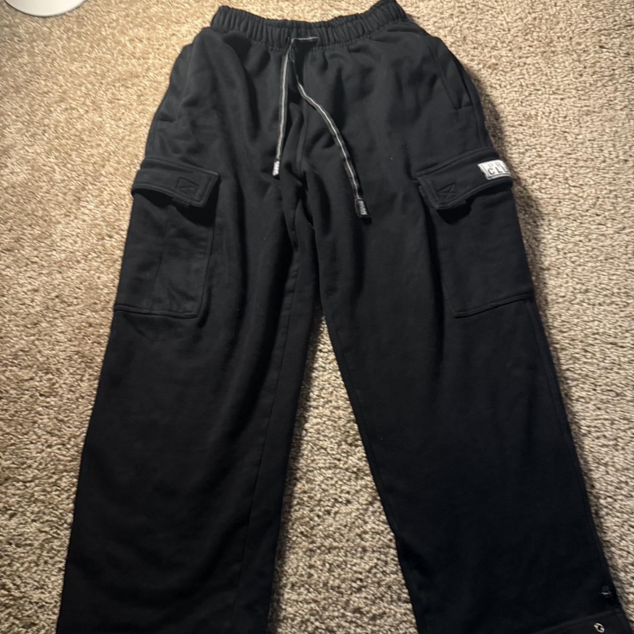 Black pro club -mild use -size M #sweats #501... | Depop