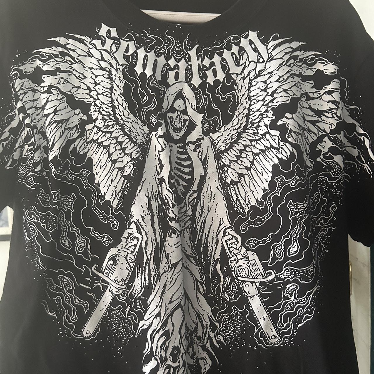 Sematary Affliction Styled Shirt #affliction... | Depop