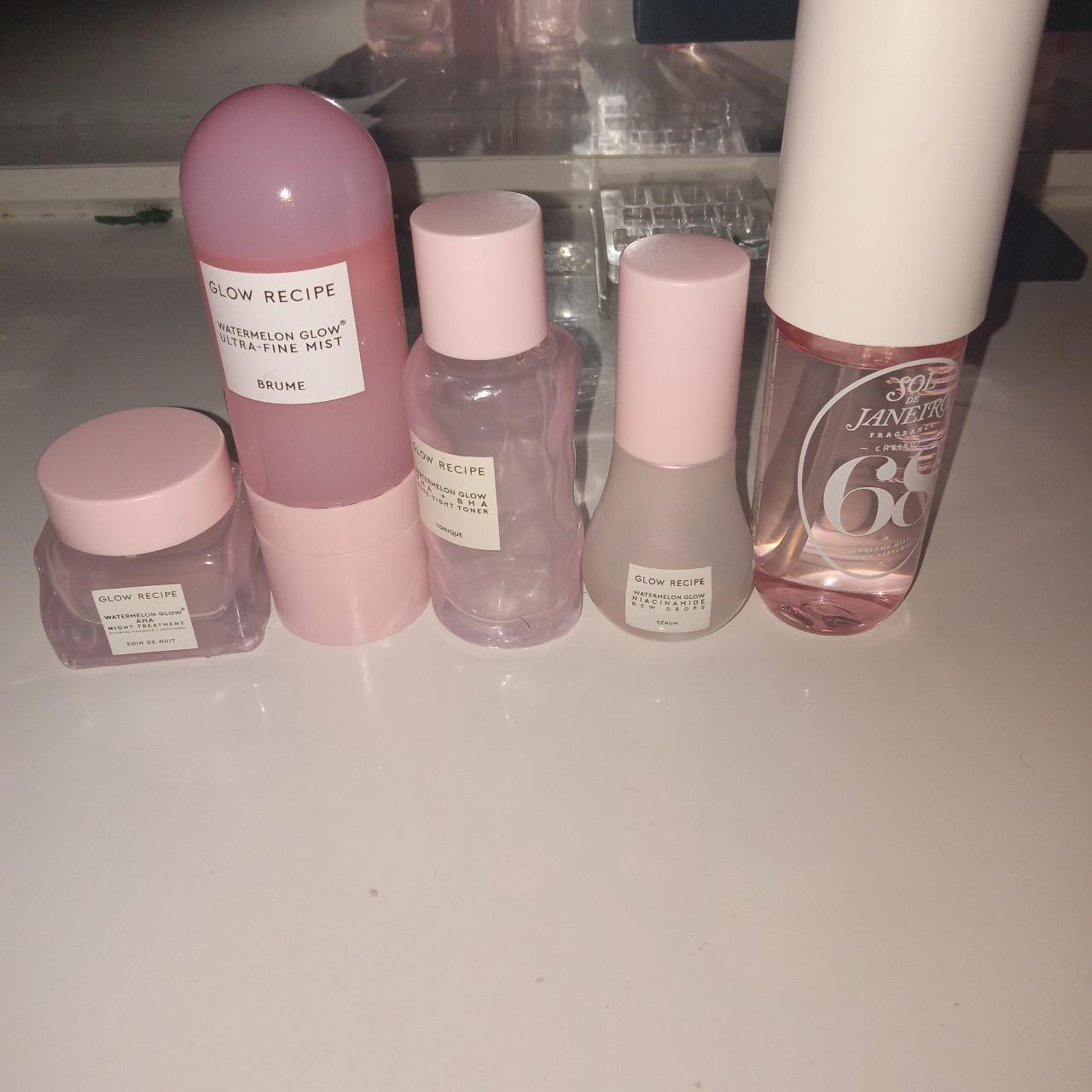 Pink skincare kit NO REFUNDS - Depop