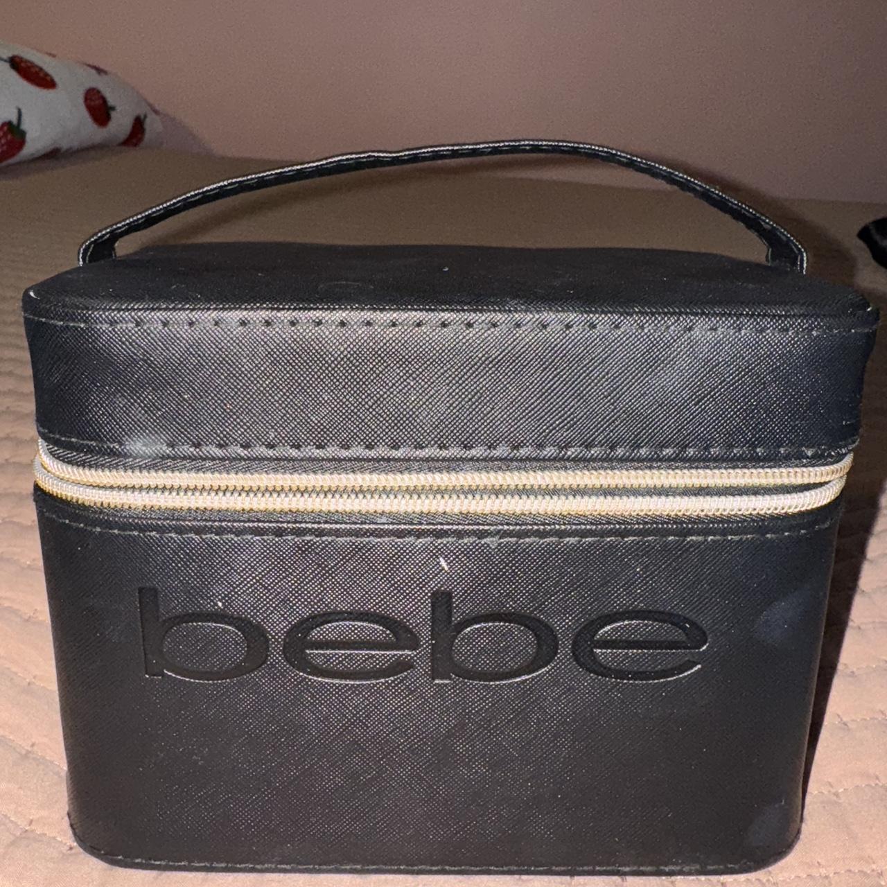 Black Bebe makeup bag | Depop