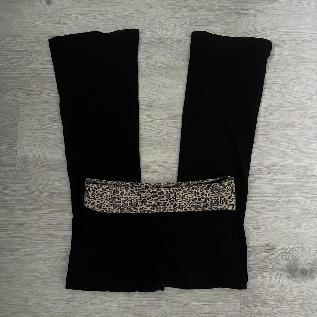 cheetah prink foldover pants!! #y2k #cheetahprint - Depop