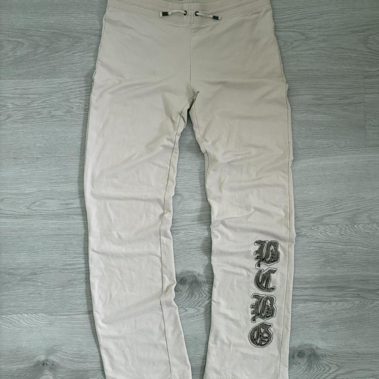 vintage BCGB low rise sweats with sparkly... - Depop