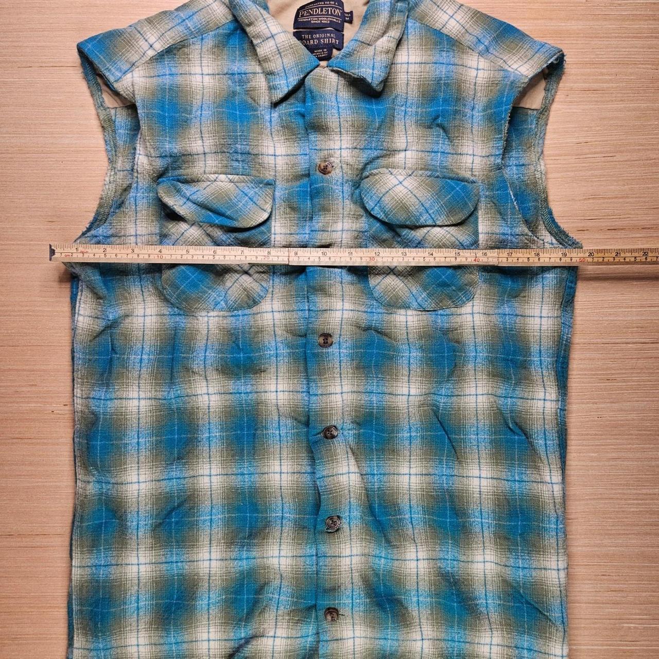 Pendleton The Original Board Shirt Wool Sleeveless... | Depop