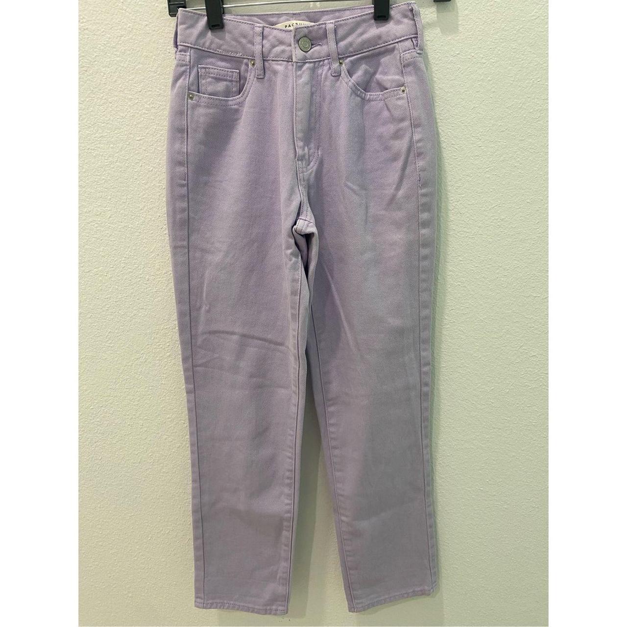 Pacsun Purple Mom Jeans Size 22 * Relaxed fit with a... - Depop