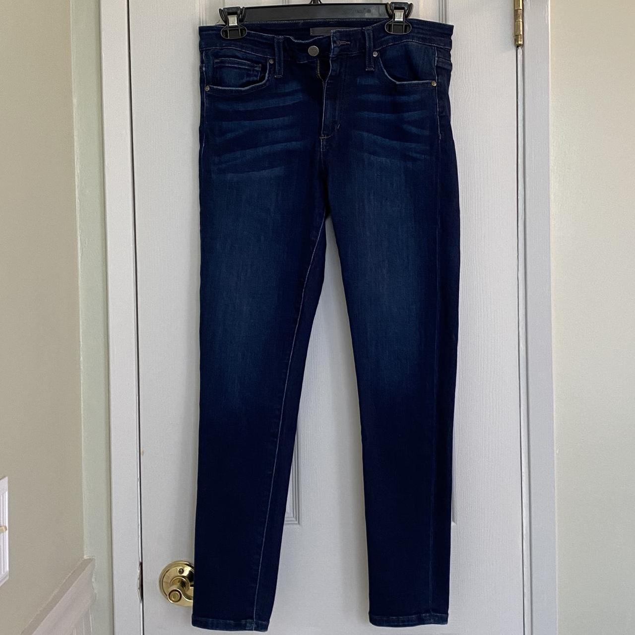 navy blue skinny jeans from joe’s jeans in size w... | Depop