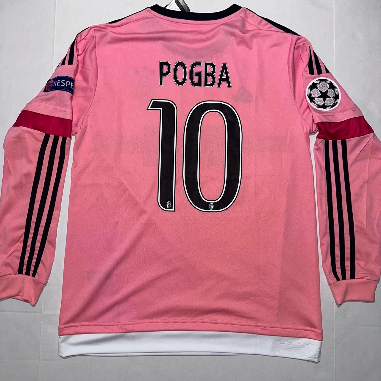 Juventus Away 2016 Pogba Pink Men Medium Serie A... - Depop