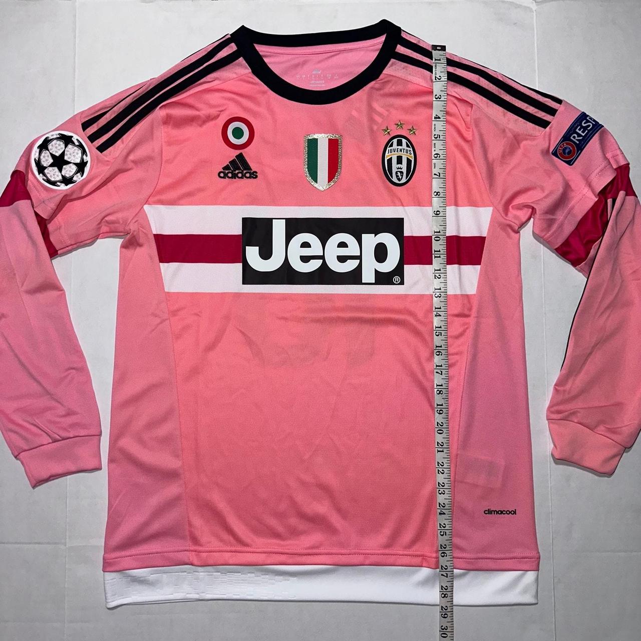 Juventus Away 2016 Pogba Pink Men Medium Serie A... - Depop