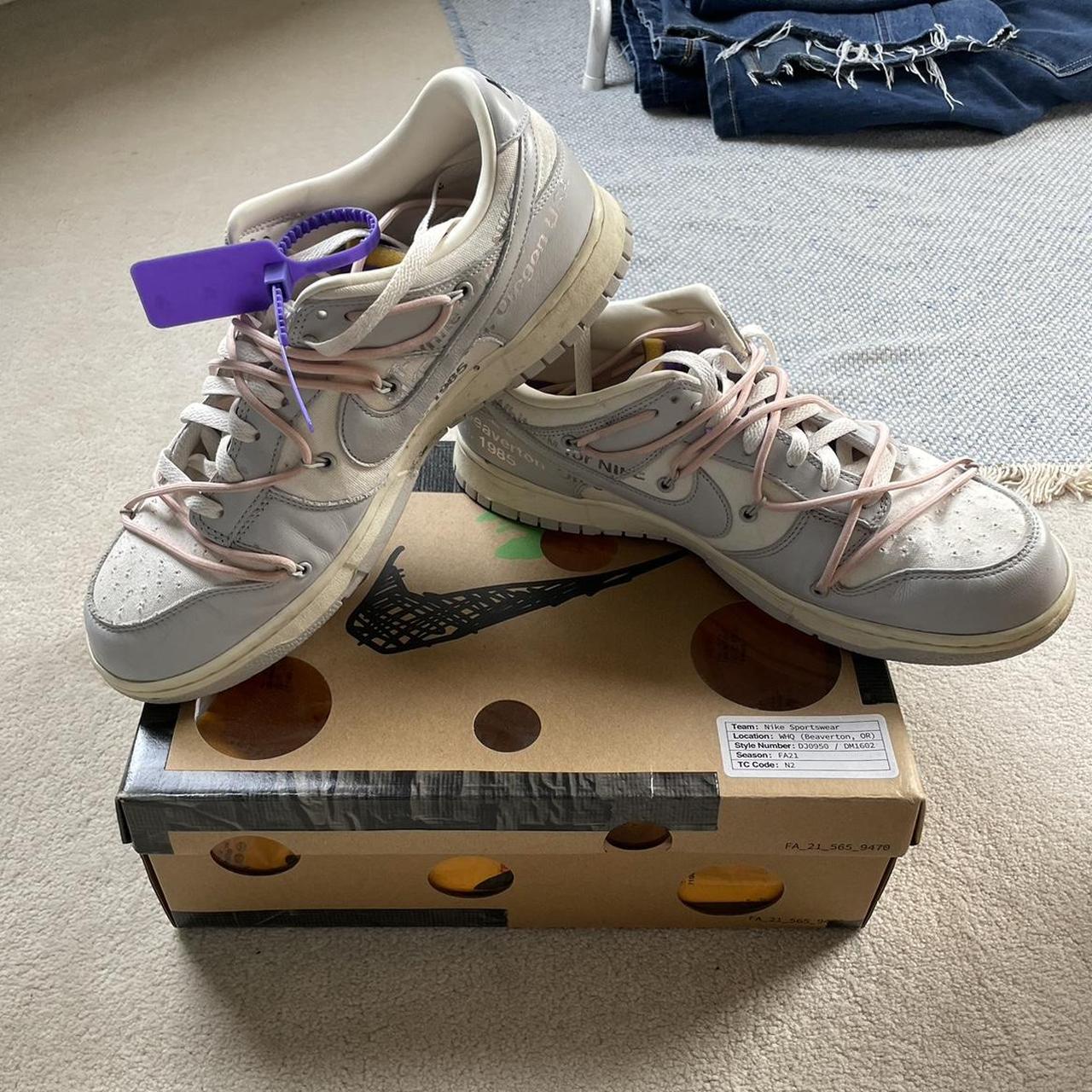 Nike x Off white lot 24 dunks Bought back right... - Depop