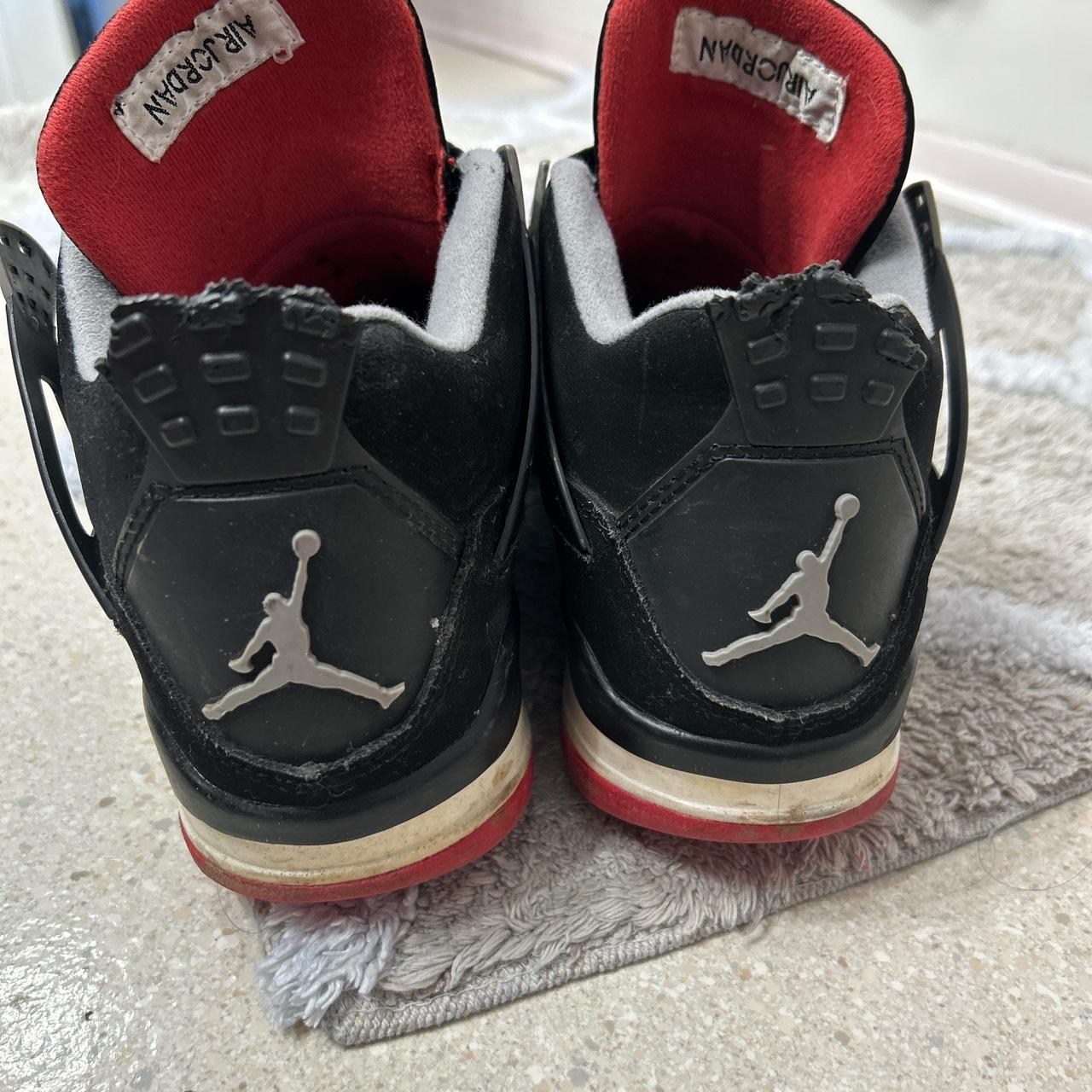 Worn OG Jordan 4 breads | Depop