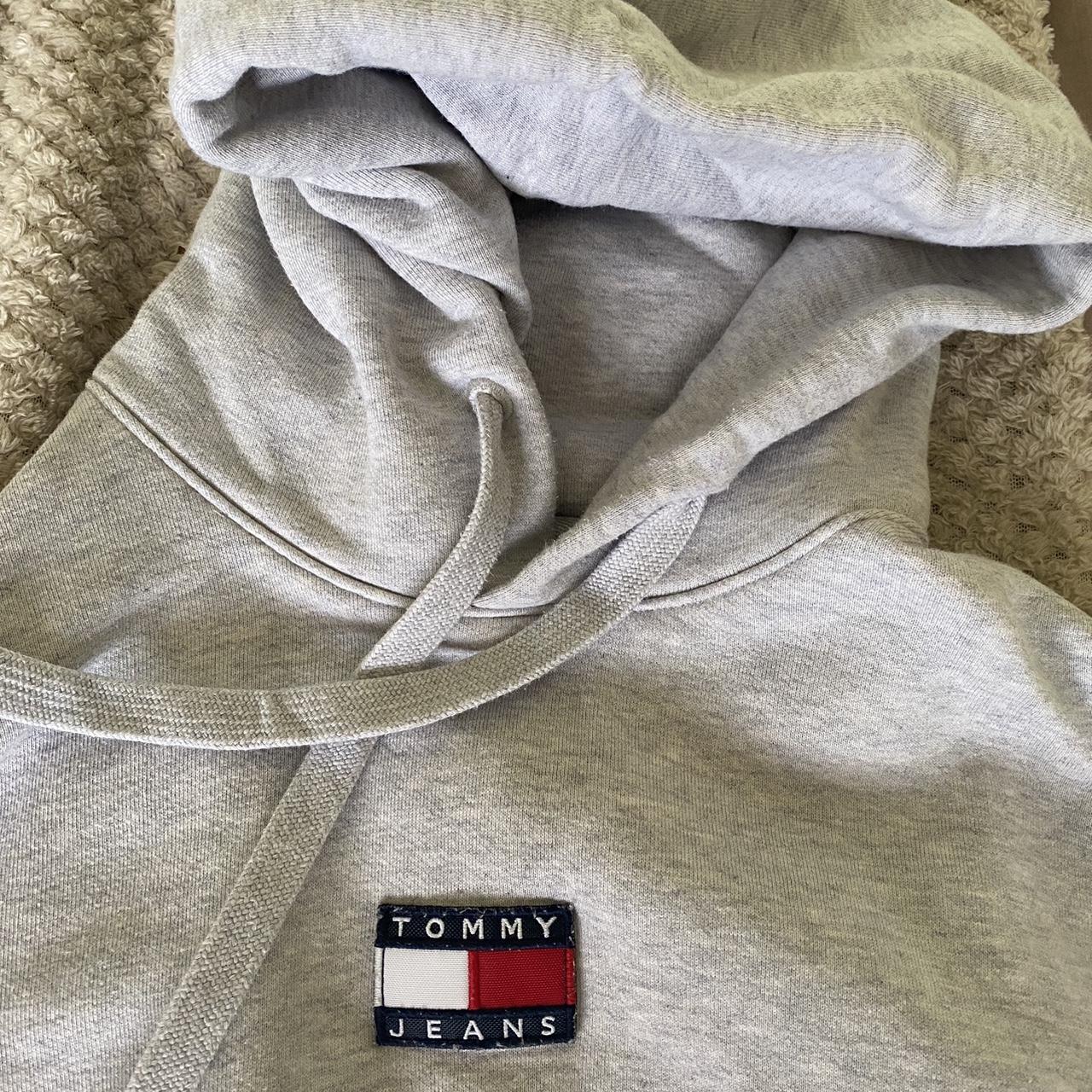 Great condition Grey Hoodie Size - Medium Light... - Depop