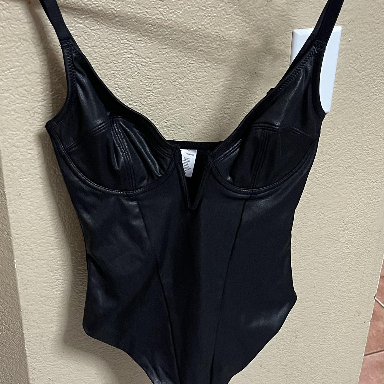 Popilush Shapewear Bodysuit Tummy Control - Faux... - Depop