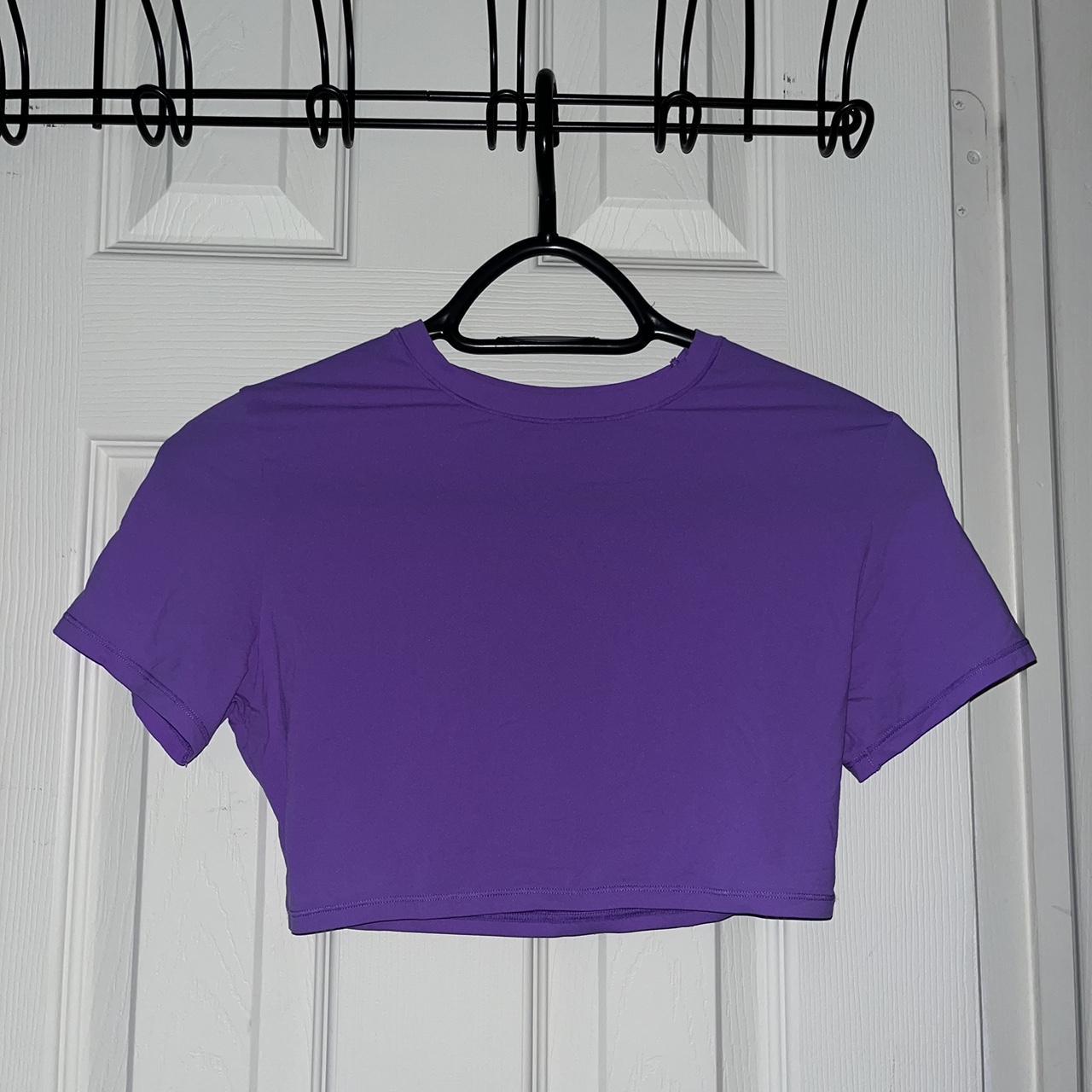 Skims Purple Crop Top #skims #croptop #purple | Depop