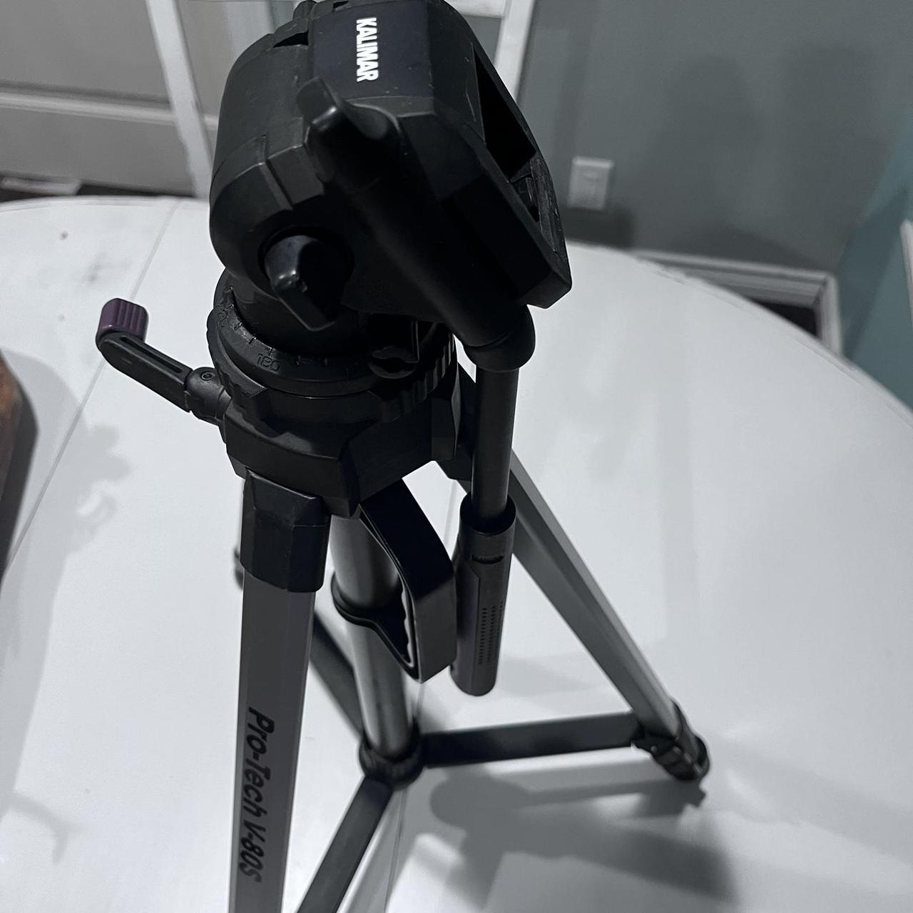 Kalimar pro tech v80s tripod heavy duty rotate stick... | Depop