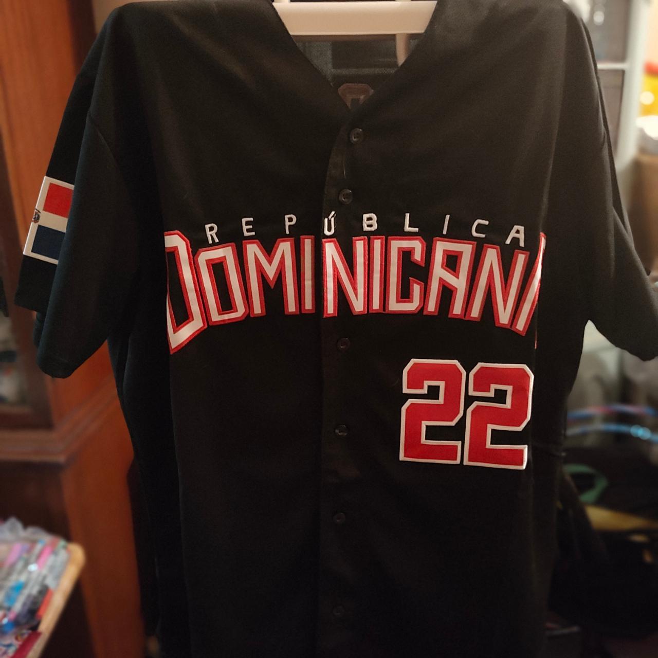 WBC Dominican Republic Jersey #22 Juan Soto -... - Depop