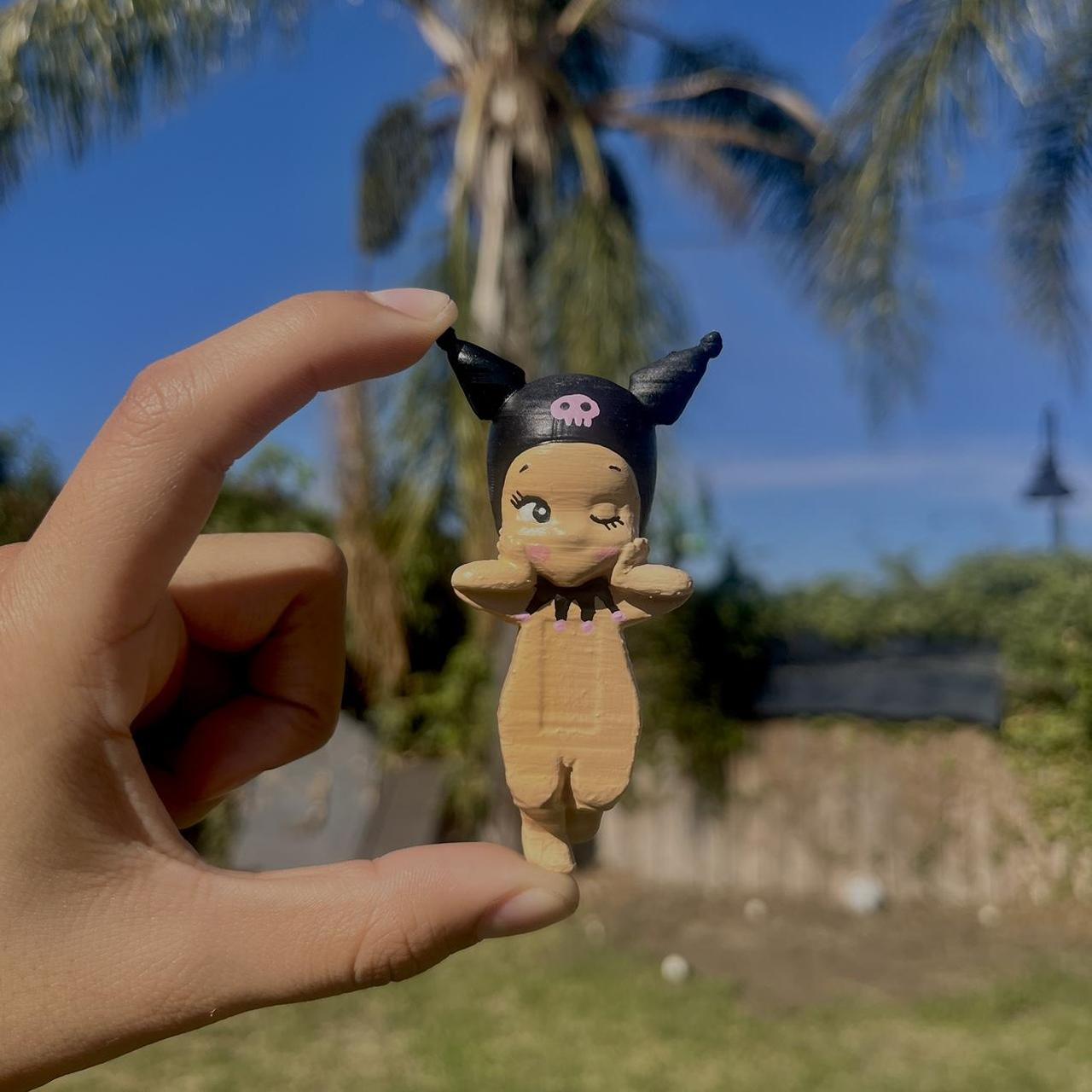 Kuromi Sonny angel hipper !! Handmade 🖤🎀💗 Comes... - Depop