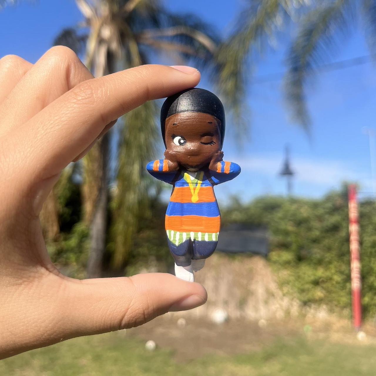 Kanye west sonny angel hipper ! Handmade 💙🧡 Comes... - Depop