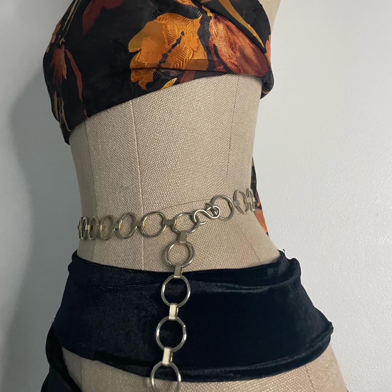Gold Hoop Belt / Waist Chain. Hooks onto any desired... - Depop