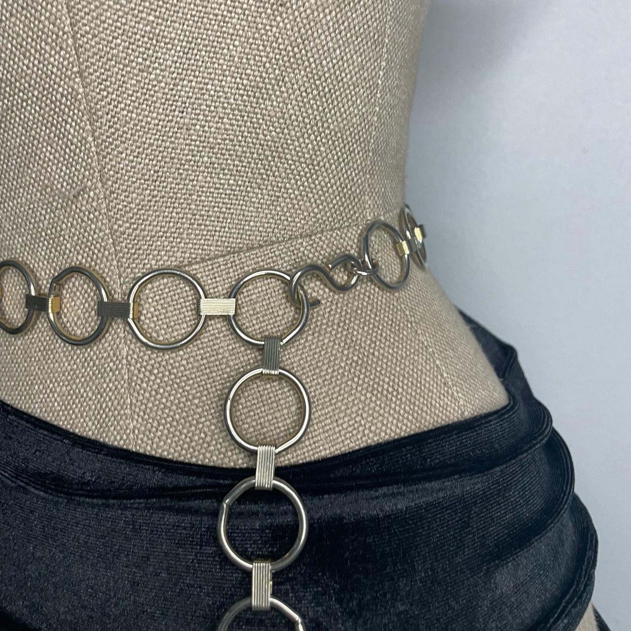 Gold Hoop Belt / Waist Chain. Hooks onto any desired... - Depop