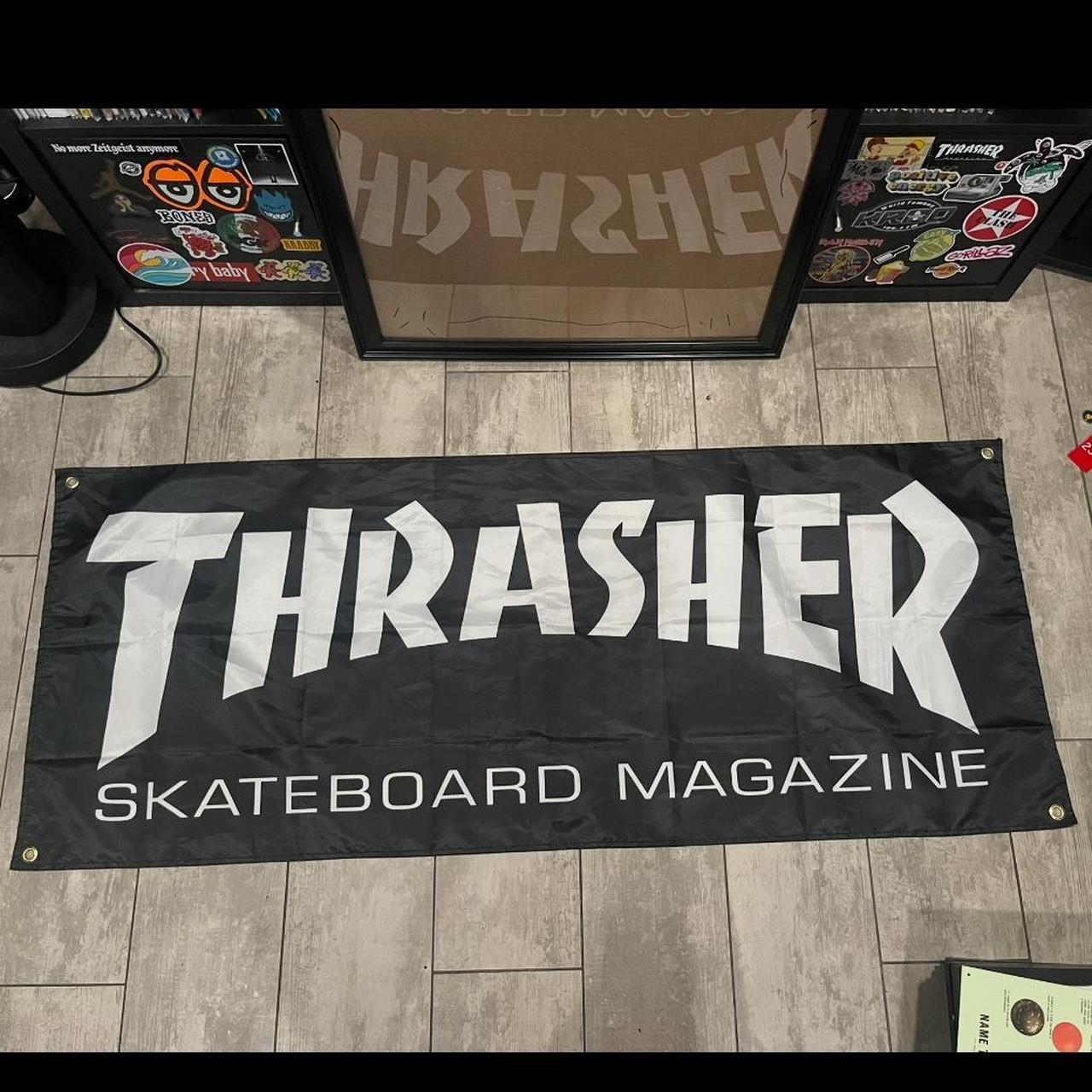 Thrasher banner | Depop