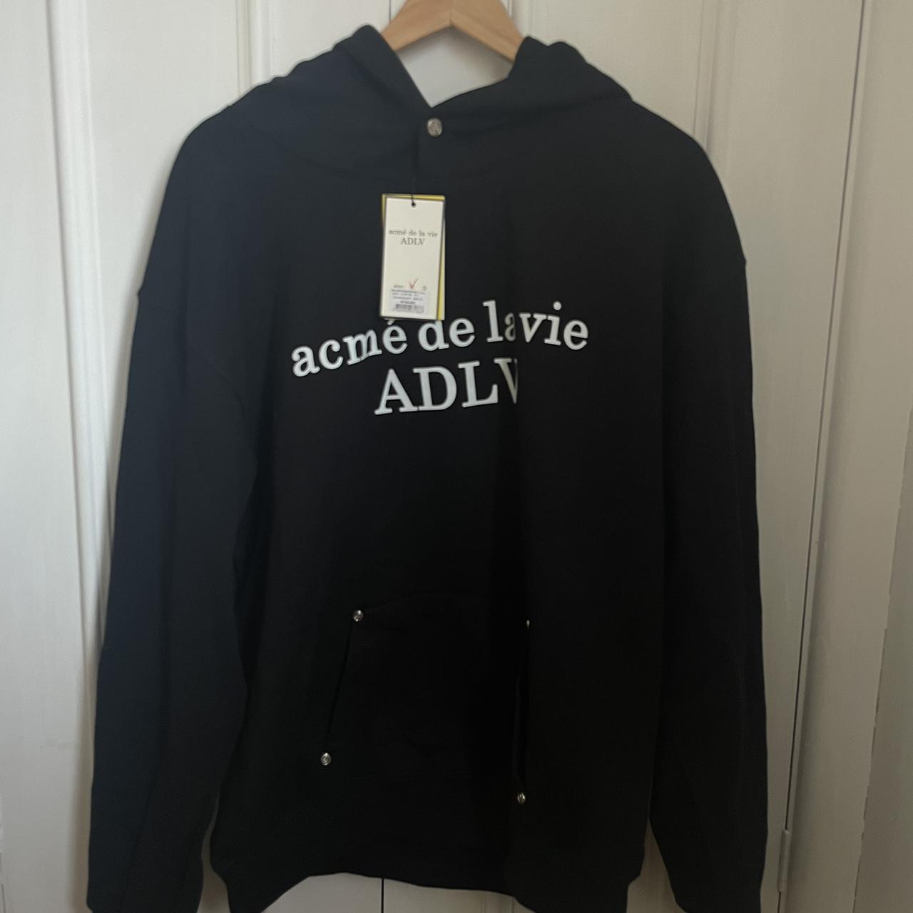 100% cotton acme de la vie authentic black... - Depop