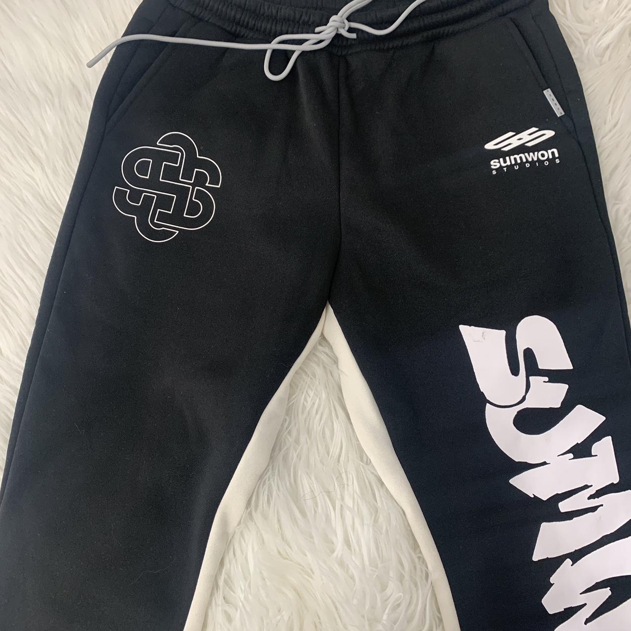 SUMWON studio Flared sweatpants Brand new Open to... - Depop