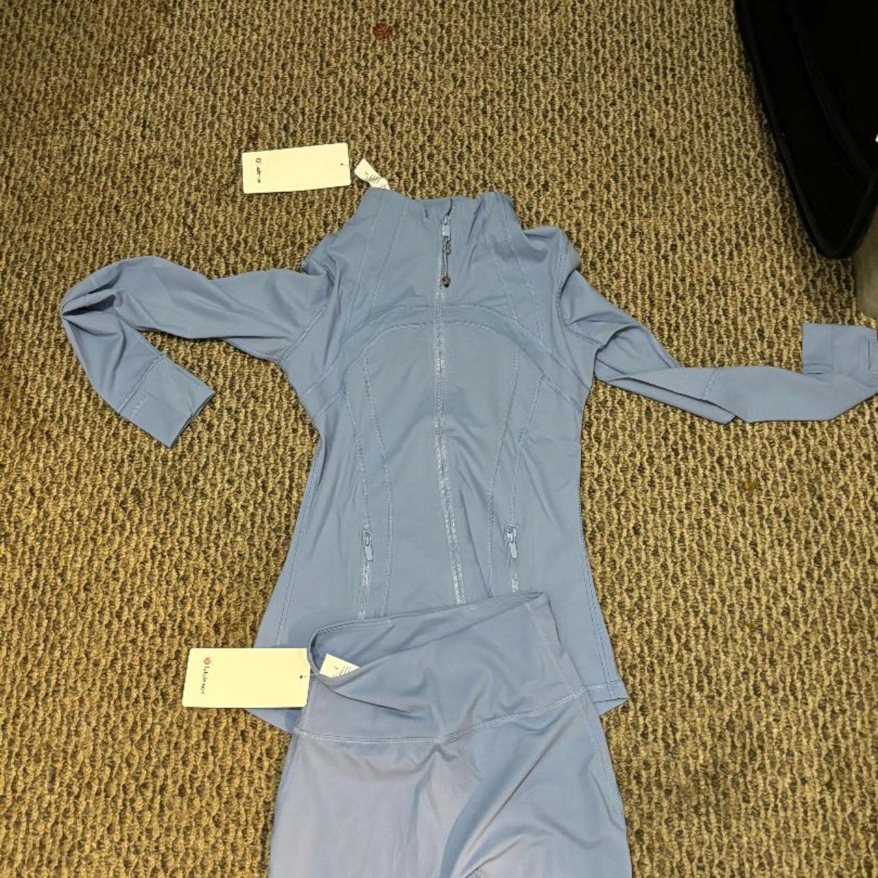 lululemon set brand new blue 4 - Depop