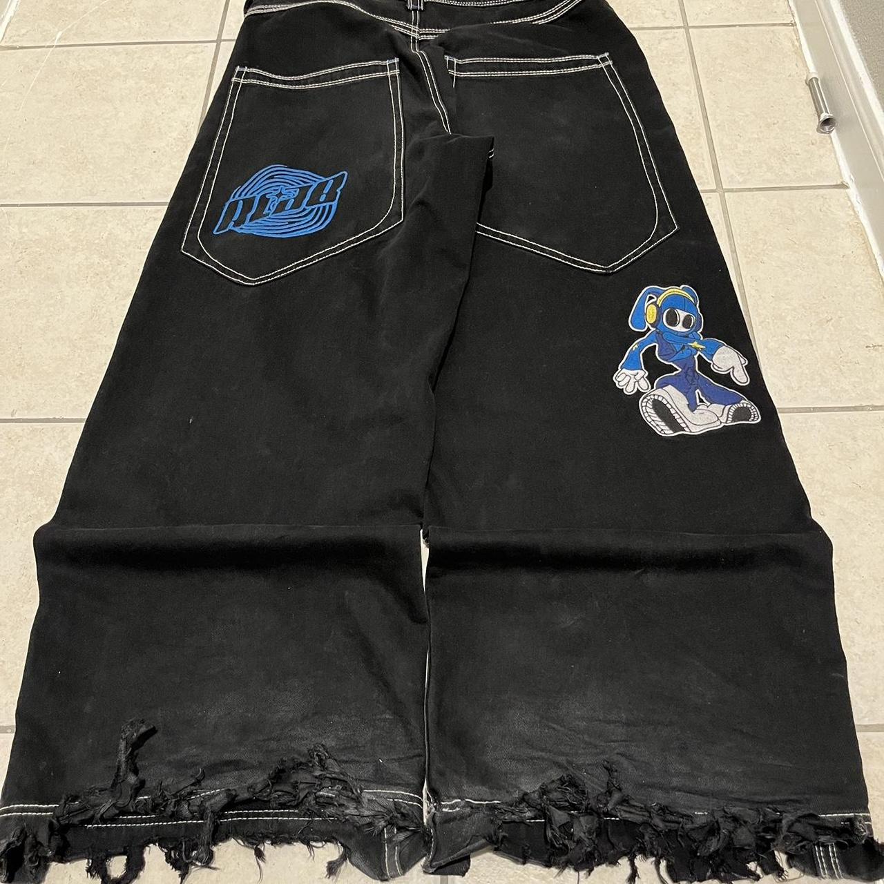 A.LAB Mega Rave Black Jeans A.LAB introduces the... - Depop