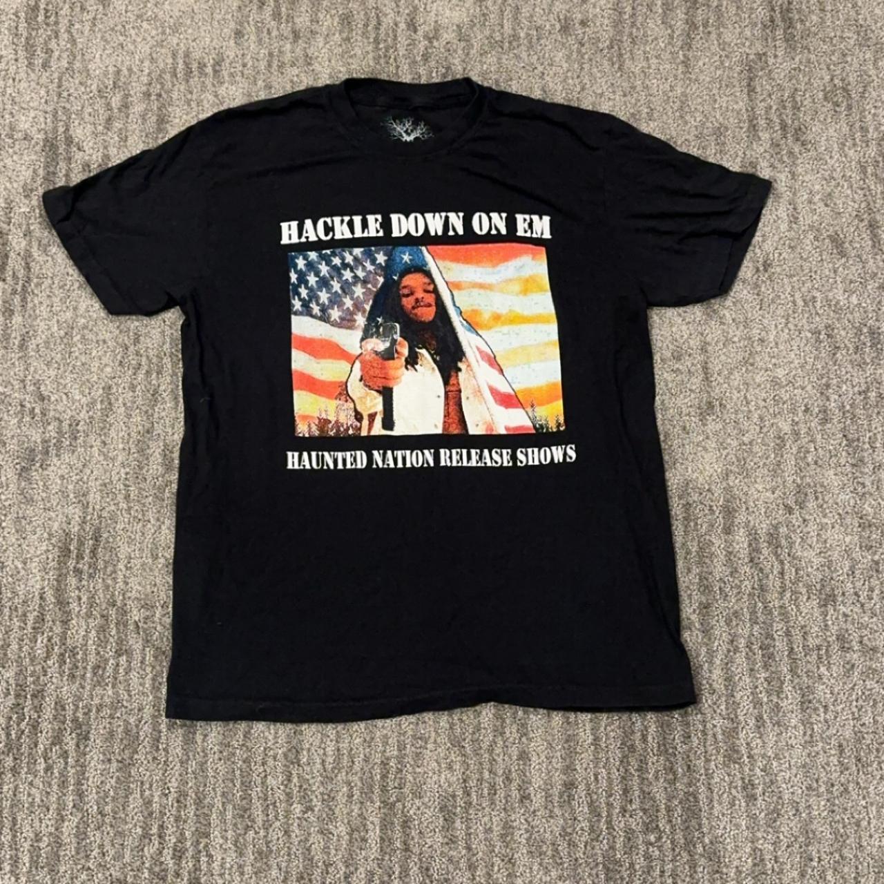 Hackle haunted nation tee #sematary #hauntedmound... - Depop