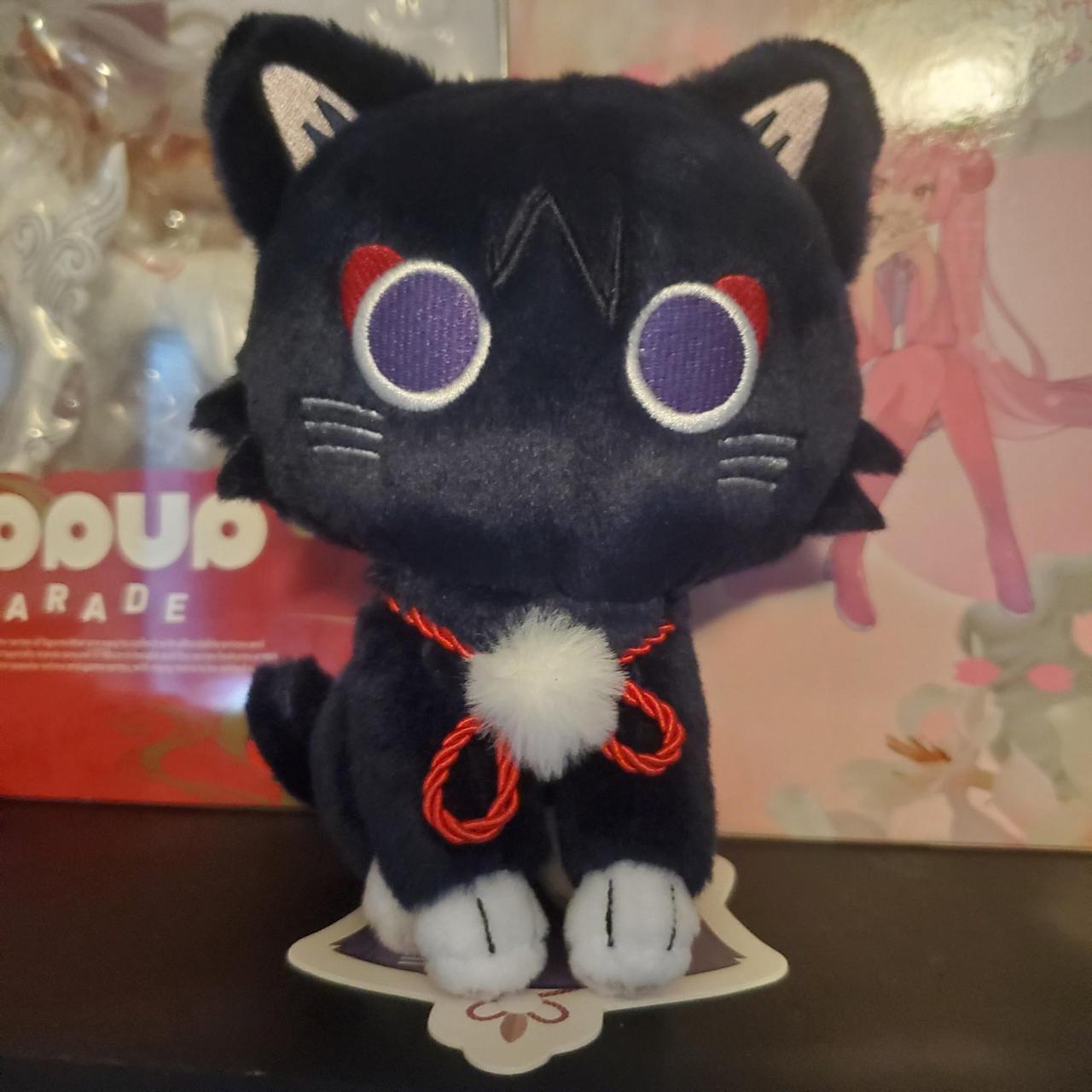 Genshin Impact Scaramouche/Wanderer Cat Keychain... - Depop