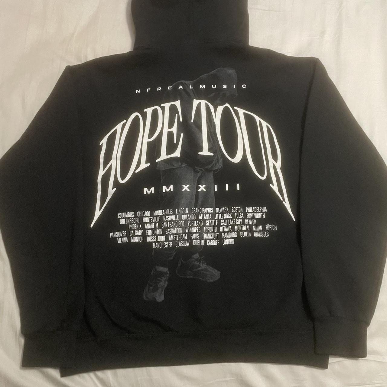 NF Hope Tour 2023 Hoodie. Last 2 photos show some... - Depop