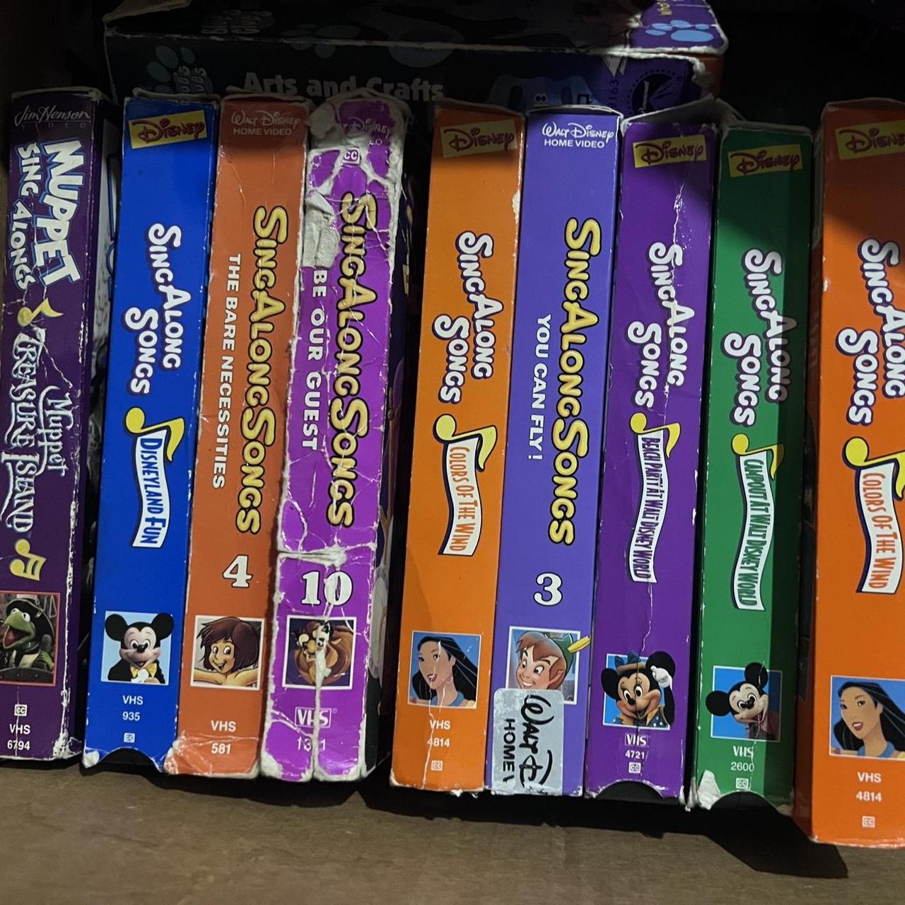 Disney Sing-Along Songs VHS collection - 9 VHS tapes... | Depop