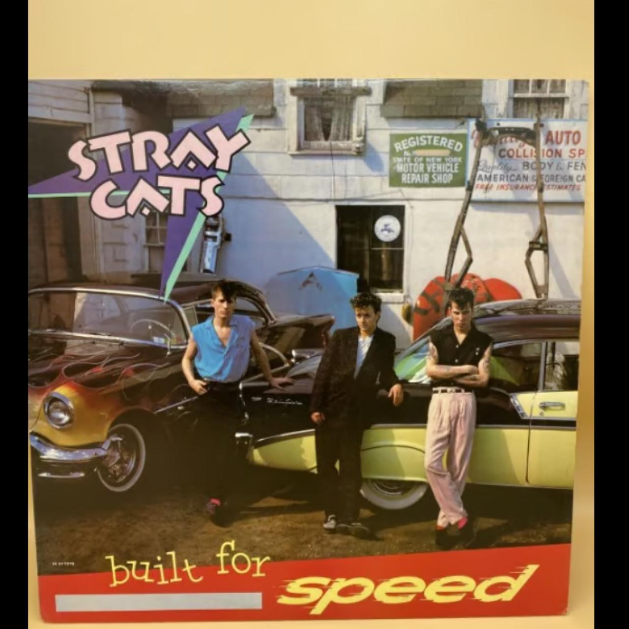 Stray Cats ‎– Built For Speed LP, Label: EMI America... - Depop