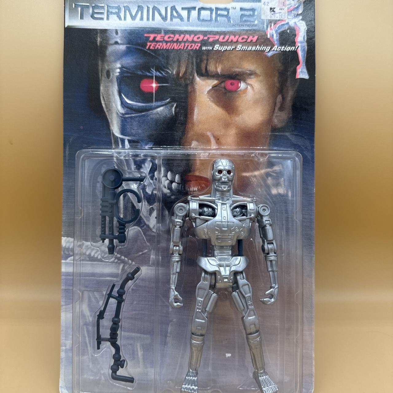 Techno-Punch Terminator [Terminator 2, 1991] Kenner... | Depop