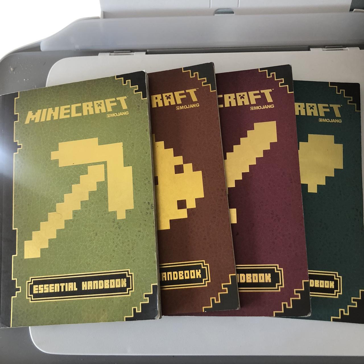 All 4 Minecraft Handbooks: Essential, Redstone,... | Depop