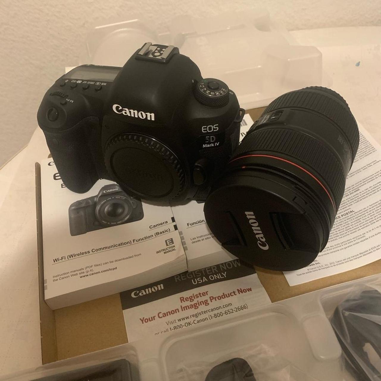 Canon CAMERA MARK IV KIT WITH LENS Brand mark IV... - Depop