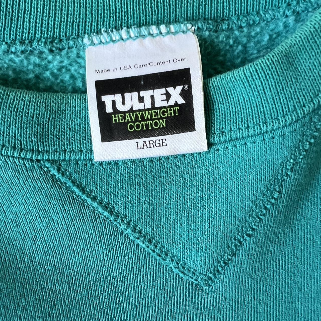 Vintage 1995 copper bowl Tultex baggy crew neck... | Depop