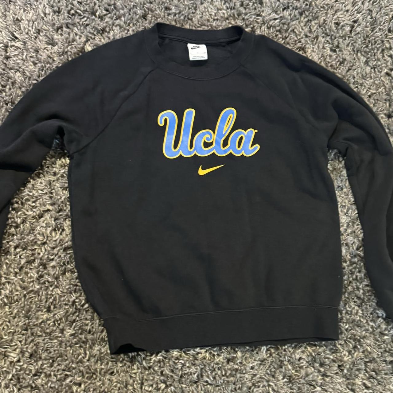 Nike black UCLA crewneck sweatshirt - Depop