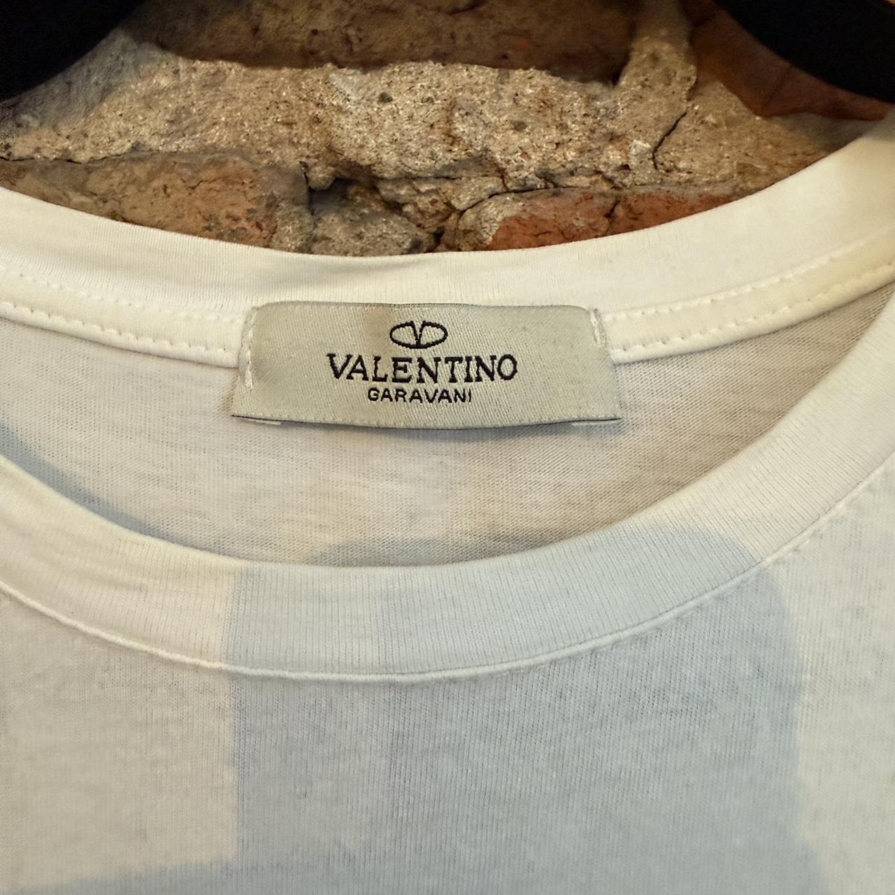 Valentino VLNT white T-shirt in men’s size... - Depop