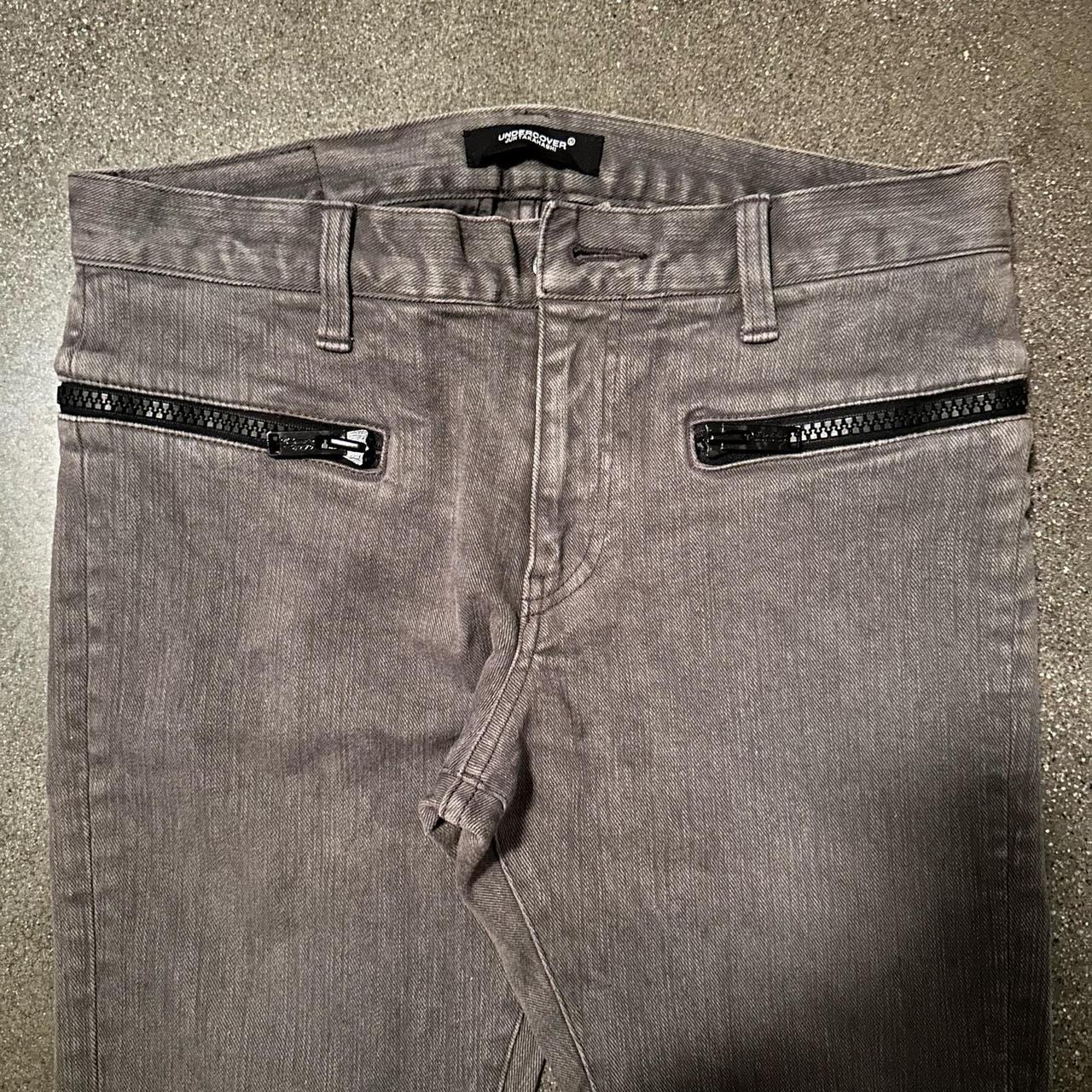 Undercover Jun Takahashi Denim Zipper Skinny Jeans | Depop Undercover Jun Takahashi Denim Zipper Skinny Jeans | Depop