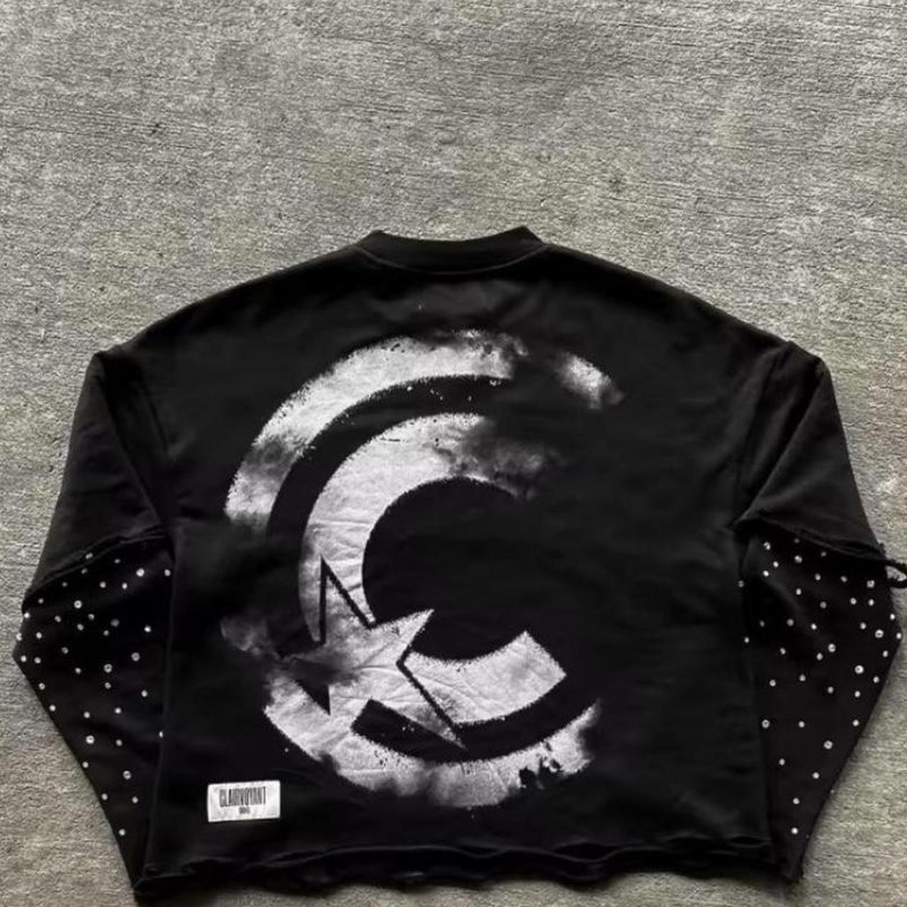 Black & white Clrvnt long sleeve... | Depop