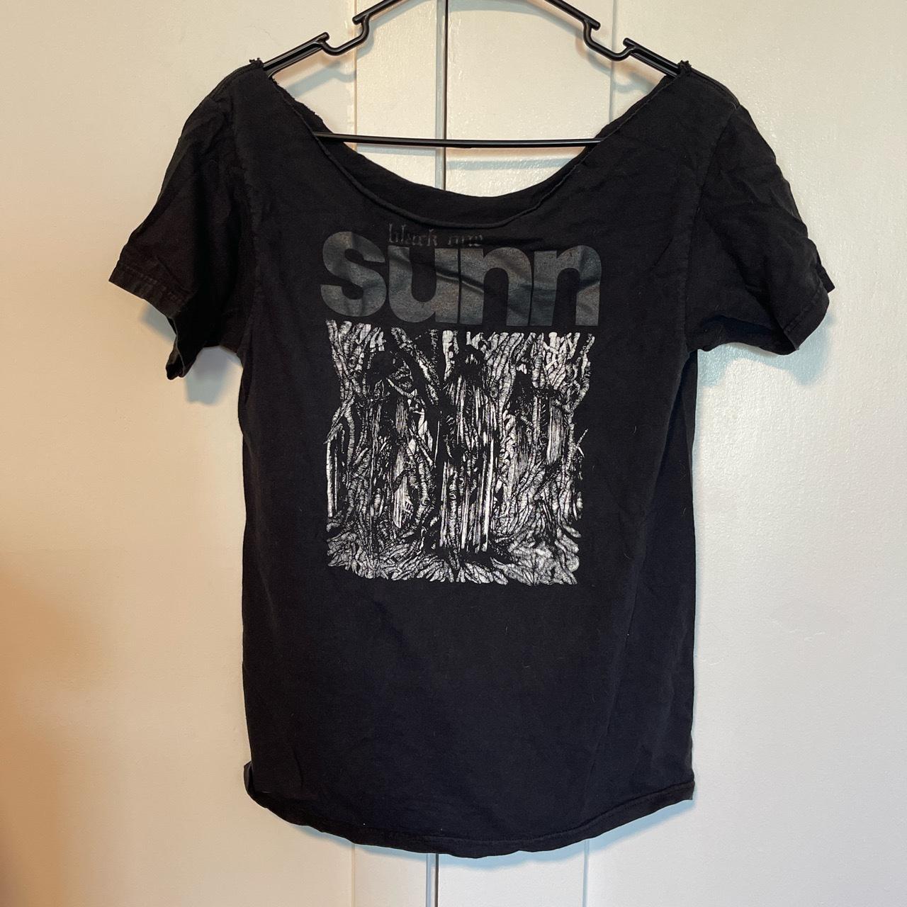 sunn o))) vintage band shirt. men’s size small. neck... - Depop