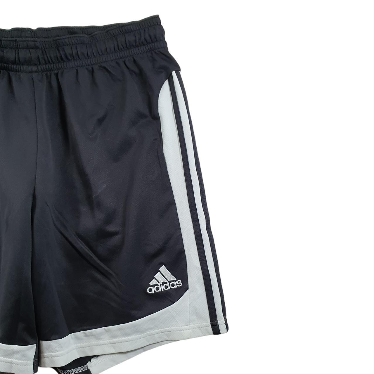 Adidas Shorts Mens Large L Black Athletic Three... - Depop