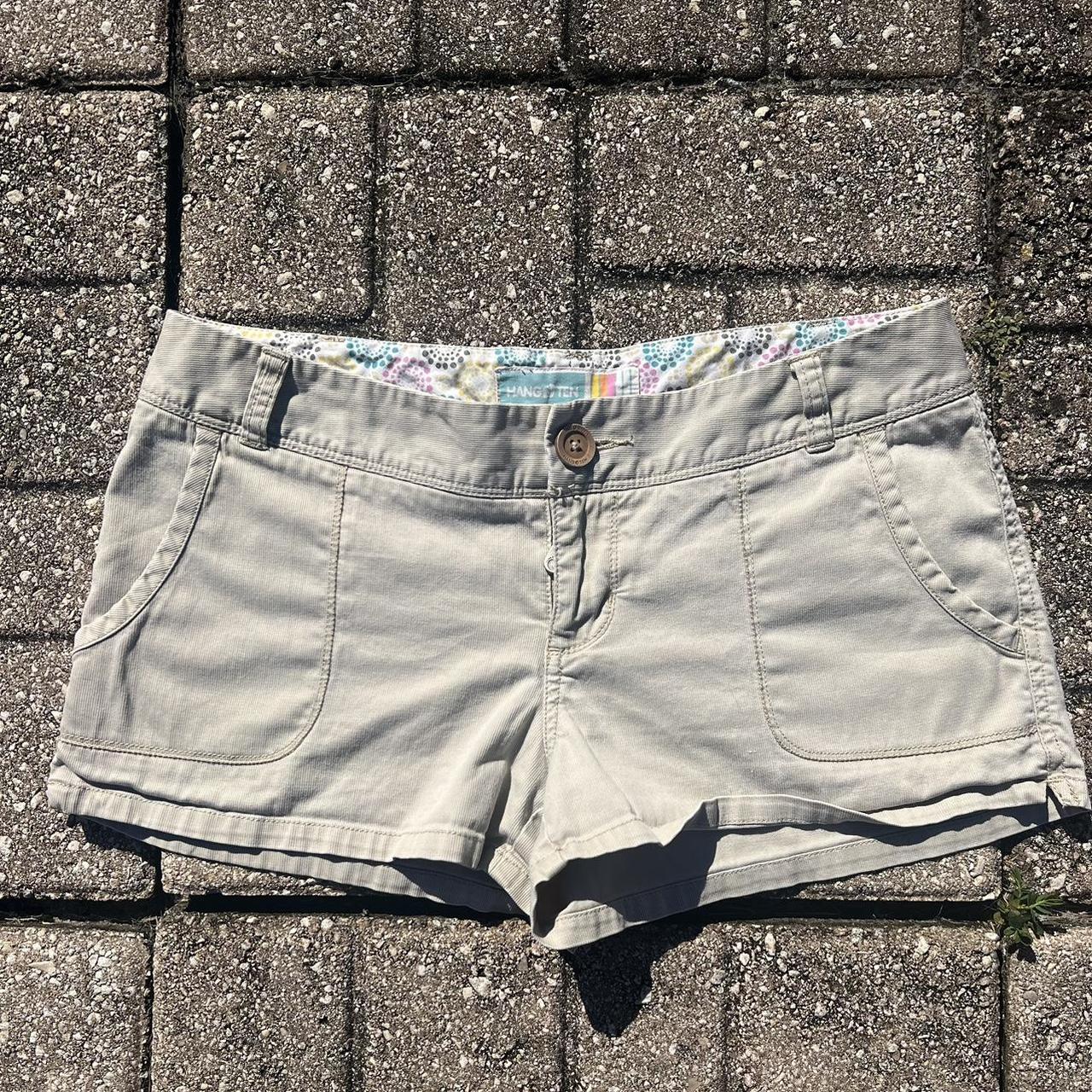 Mini low rise cache shorts! -size 3 -brand: hang... | Depop