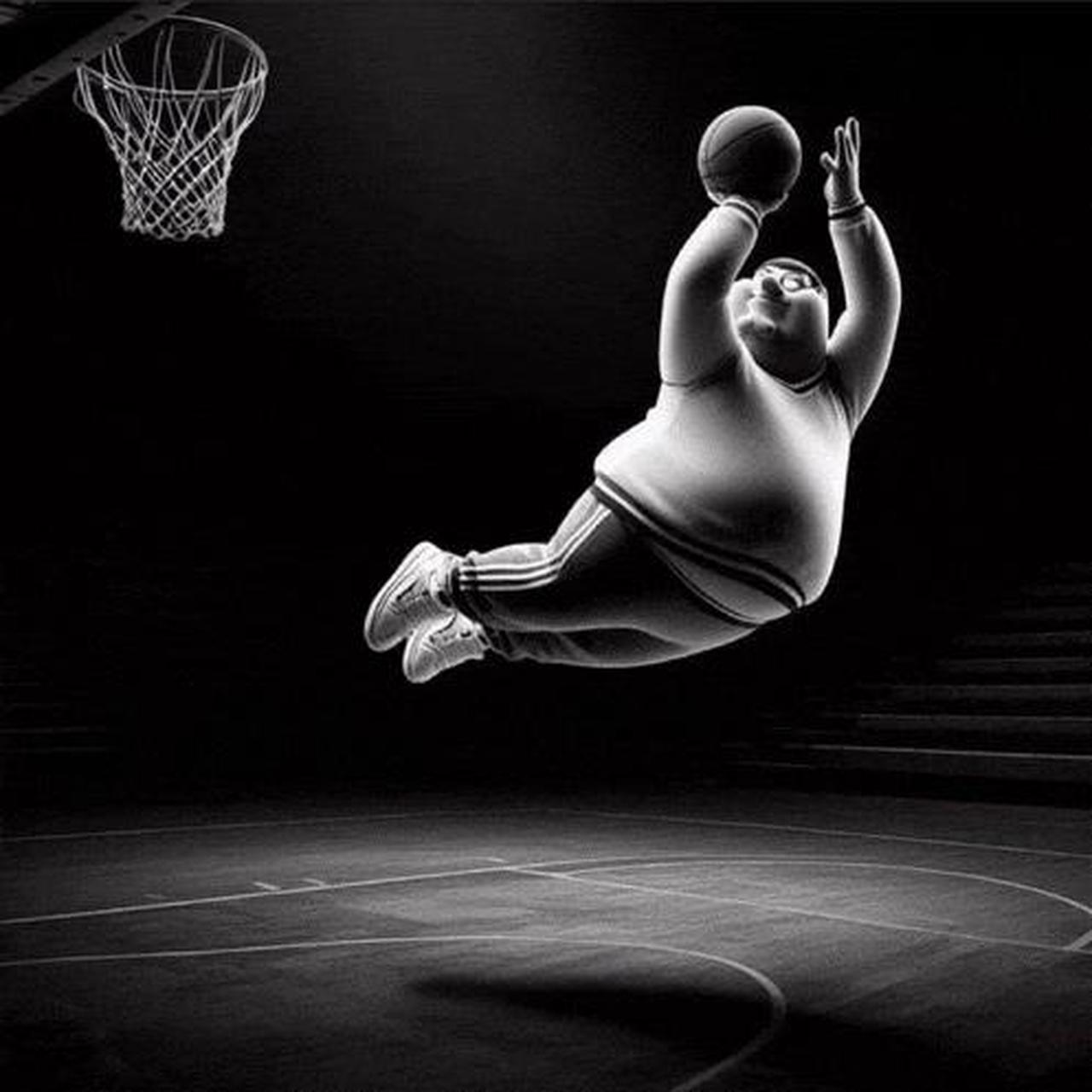 Peter griffin Black and white basketball #basketball... | Depop