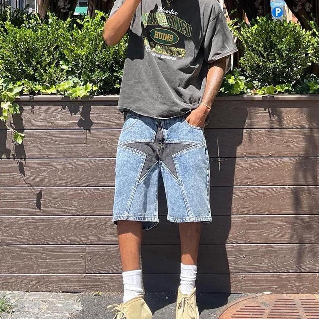 Aelfric Eden Star Patchwork Jorts ⭐️ never worn &... - Depop